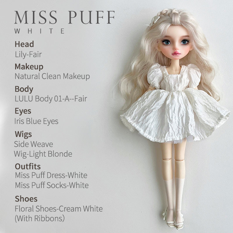 Miss Puff 30cm BJD Doll By LULUDAO – LULUDAODOLL